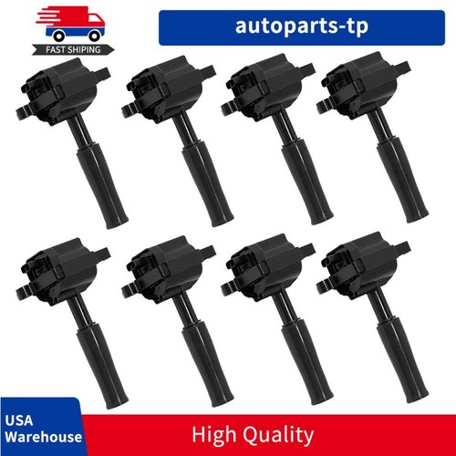8Pcs Ignition Coils LCA1510AB for Jaguar XJ8 XJR Vanden Plas XK8 1997 ...