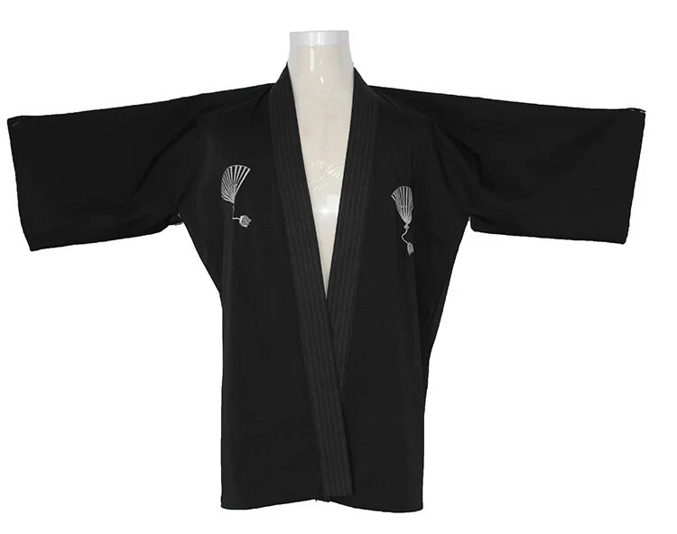 Traditional Japanese samurai kimono, men's bathrobe, and home clothing ...