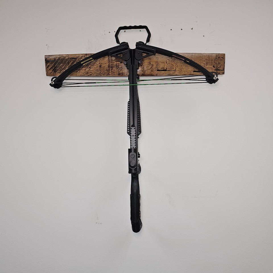 Horizontal Crossbow/ Bow Wall Mount Whiskey Stave | eBay