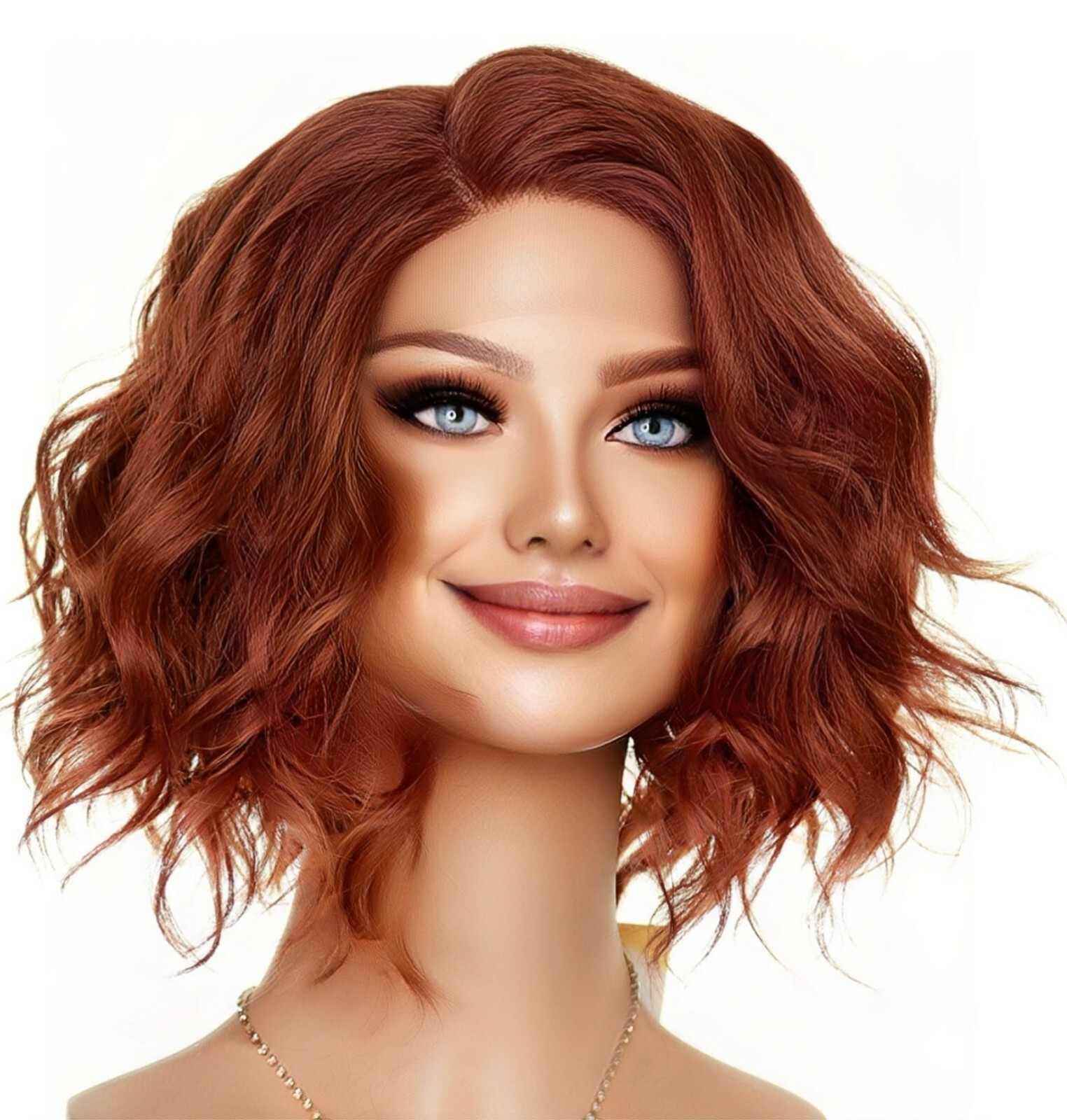 LACE FRONT LACE PART WIG | TOUSLED BEACH WAVES | HEAT SAFE | COLOR 130 ...
