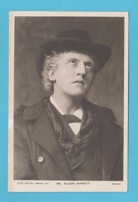 ACTOR - ROTARY PHOTOGRAPHIC POSTCARD - MR. WILSON BARRETT - 1901-10 | eBay