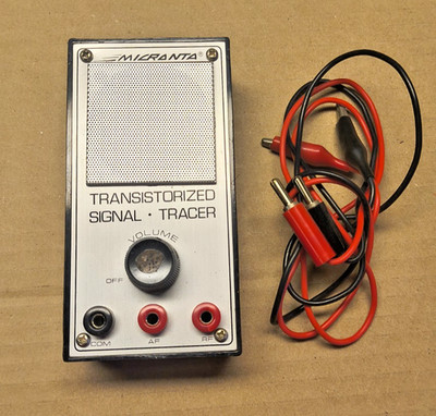 Micronta Transistorized Signal Tracer - Untested As-Is For Parts ...