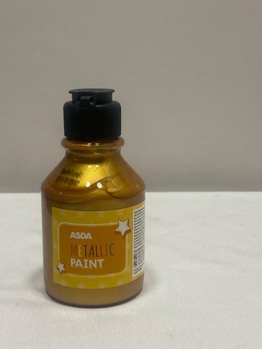 asda metallic paint Dazzling Metallics Acrylic Paint 150ml X 2, Gold ...