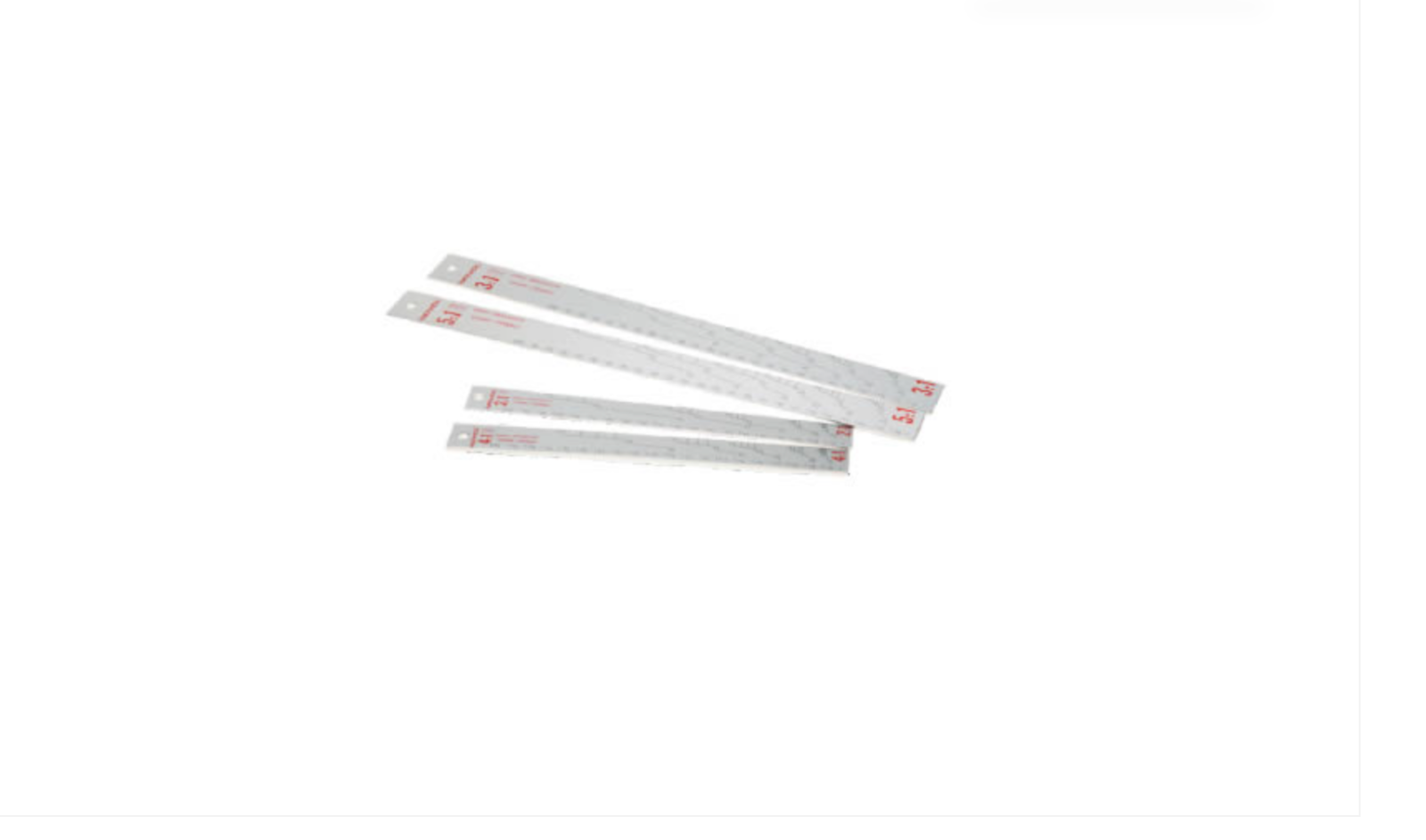 PAINT MEASURING MIXING STICK BIG LONG ALUMINIUM RATIO 4:1 & 5:1 NOVOL ...