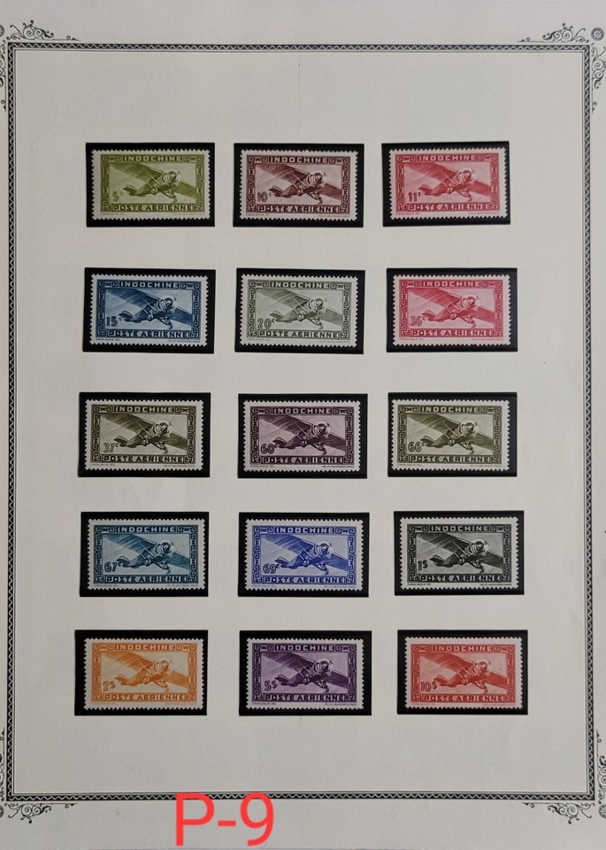 Indochina-Vietnam 1914-1938 Set.Semi Postal Annam Girl MNH.Sign.SUPERB ...