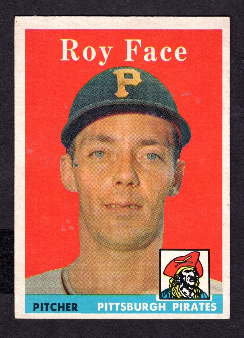 1958 TOPPS ROY FACE CARD NO:74 NEAR MINT CONDITION | eBay