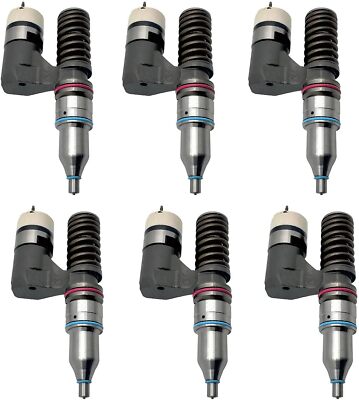 6X Fuel Injector for CAT C10 C11 C12 C13 C15 Excavator Engine 10R-1258 ...