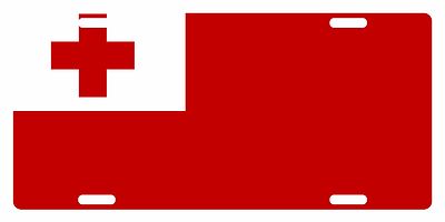 TONGA Flag Custom License Plate NATIONAL Emblem ORIGINAL Version | eBay