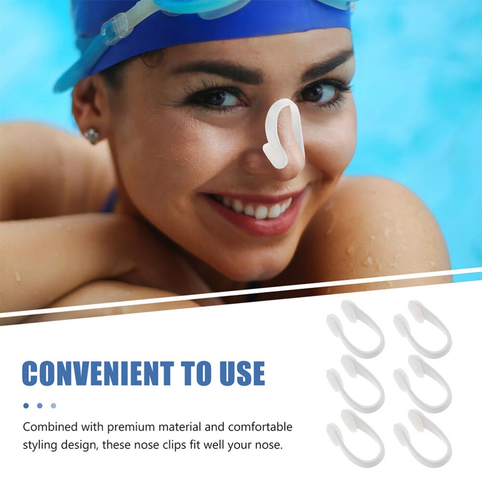 6 Boxes Diving Nose Clip Nose Clips Water Nose Plugs Surfing Nose Plugs ...