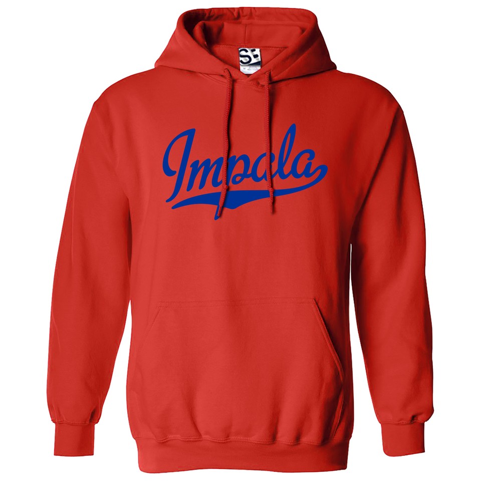 Impala Script Jersey HOODIE | Hooded SS 63 64 65 Lowrider Sweatshirt ...