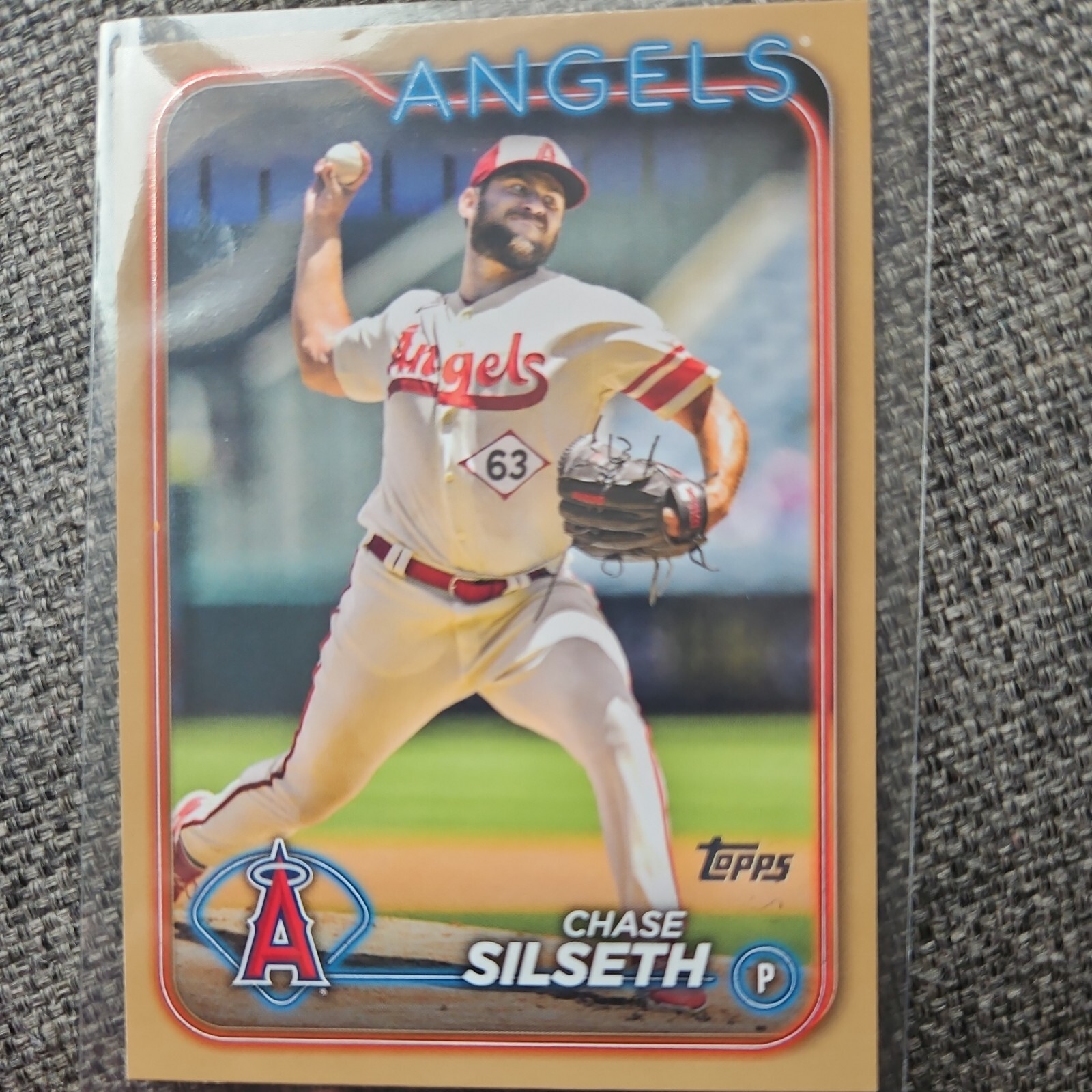 Chase Silseth 2024 Topps Series 2 Gold Parallel #585 | eBay