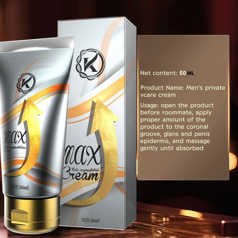NEW Enlarger Cream Natural Big Thick Growth Faster Enhancement-Male XXL ...