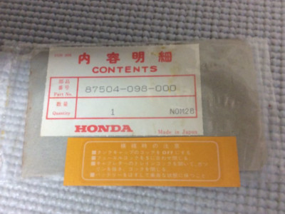 Honda Monkey Z50A Frame caution label genuine 87504-098-000 New Japan ...