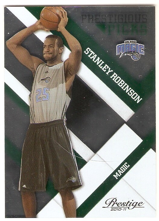 STANLEY ROBINSON ROOKIE SERIAL /499 2010-11 PRESTIGE PRESTIGOUS PROS 35 ...