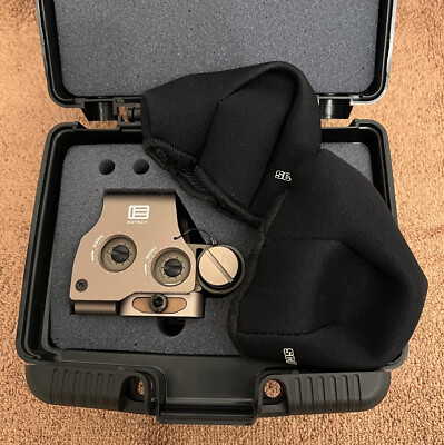 EOTech EXPS3-0TAN Tactical Holographic Weapon Sight + Scopecoat Cover ...