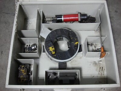 GBC MCA1 4" Pneumatic Clamshell Split Pipe Cold Cutting Beveling ...