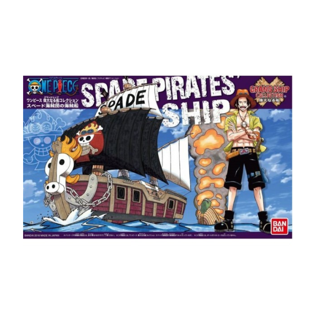 One Piece Grand Ship Collection Spade Pirates' Ship Model Kit | eBay UK