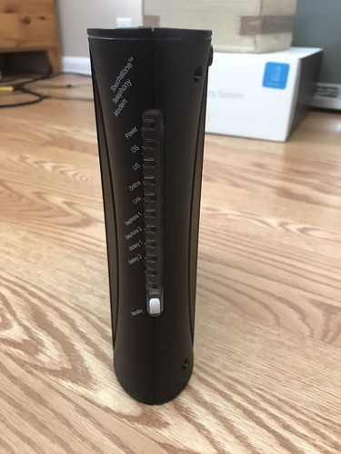 Arris Touchstone TM402P/110 Telephone VOIP Cable Modem w/AC Cord Works ...