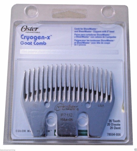 Original P7112 OSTER Blade 20 Tooth Show Goat Comb 1554-05 Cryogen-X ...