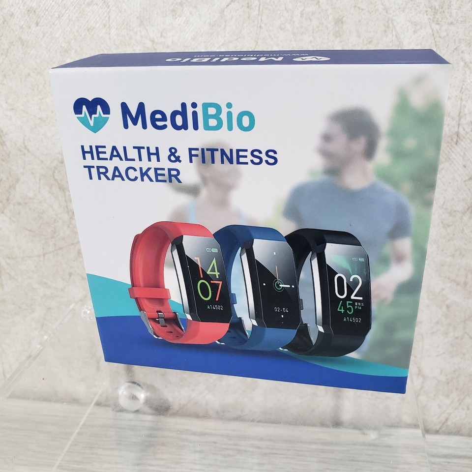 MEDIBIO HEALTH & FITNESS TRACKER SMART BAND~ROHS COMPLIANT~NEW | eBay