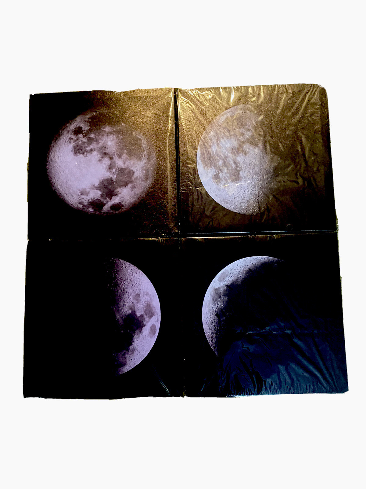ENGLANT - 4 Pieces Framed Moon Phases Canvas Wall Art, Bedroom ...