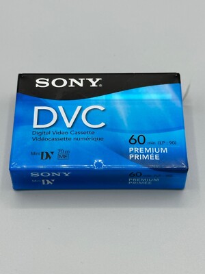 Sony DVC Digital Video Cassette 60 Minutes SEALED | eBay