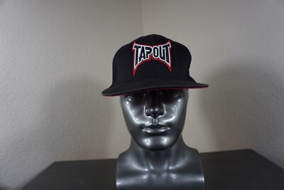 Tapout Hat Cap Black Red OSFM My Fight Matters Adult Snap Back | eBay