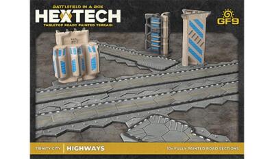 Trinity City Highways (x10) Hextech Battlefield in a Box Battletech ...