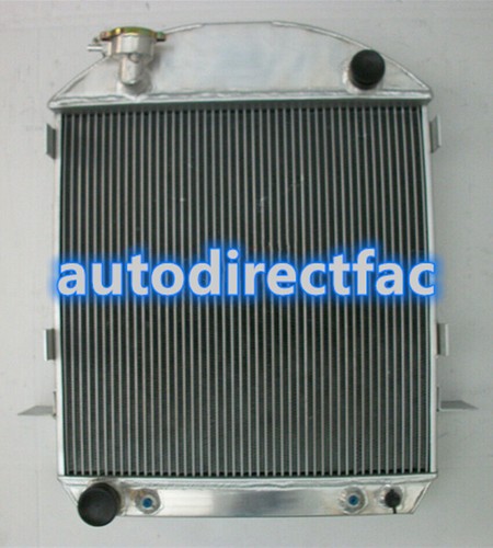 3 Rows 62mm Aluminum Radiator For Ford Model T-Bucket Grill Shells 1924 ...