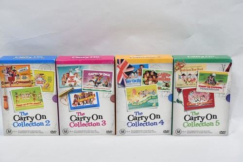 The Carry On Collection Volume: 2, 3, 4 & 5 - 12 Movie DVD Set | eBay