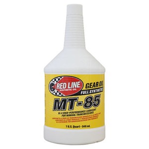 RED LINE High Performance Synthetic MT-85 GL-4 Gear Oil - 1 Quart (0.9 ...