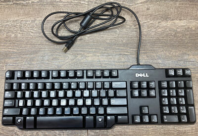 Dell Genuine Wired Keyboard USB Model L100 Mechanical 104-Keyboard ...