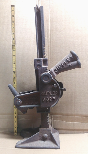 Antique Simplex Railroad Jack | eBay