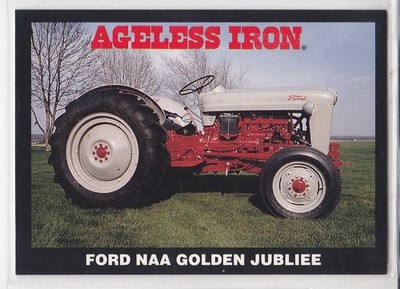 Vintage Ford NAA "Golden Jubilee" Farm Tractor Trading Card | eBay