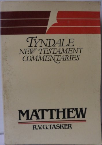 MATTHEW By R. V. G. Tasker | eBay