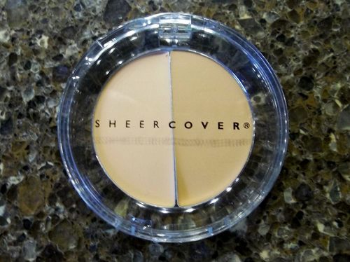 Sheer Cover DUO CONCEALER Shade is LIGHT/MEDIUM Large FULL Size 3g NEW ...
