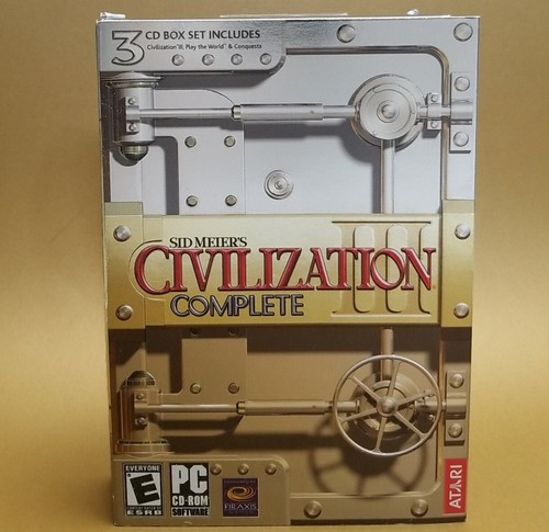 Sid Meiers Civilization III Complete (PC 2004) Boxed 3 CD’s | eBay