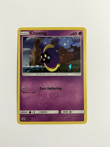 Cosmog SM42 - Pokemon TCG Black Star Promo HOLO RARE CARD - Near Mint ...