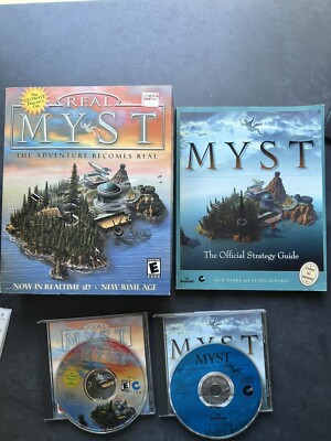 Real Myst - Big Box PC - Complete In Box - CIB - Includes Strategy ...