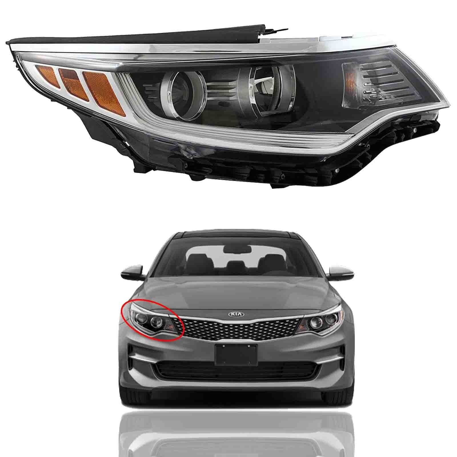 For 2016 2017 2018 Kia Optima Headlight Assembly Passenger 92102D5000 ...