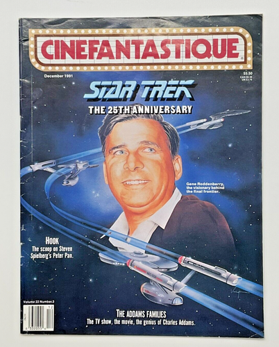 Star Trek, 25th Anniversary, CINEFANTASTIQUE MAGAZINE VOL 22 ISSUE #3 ...