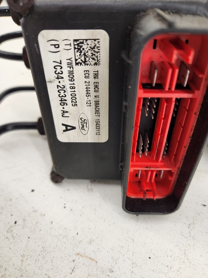 Anti-Lock Brake MODULE ABS 08-10 FORD SUPER DUTY 7C342C346AJ 7C34-2C346 ...