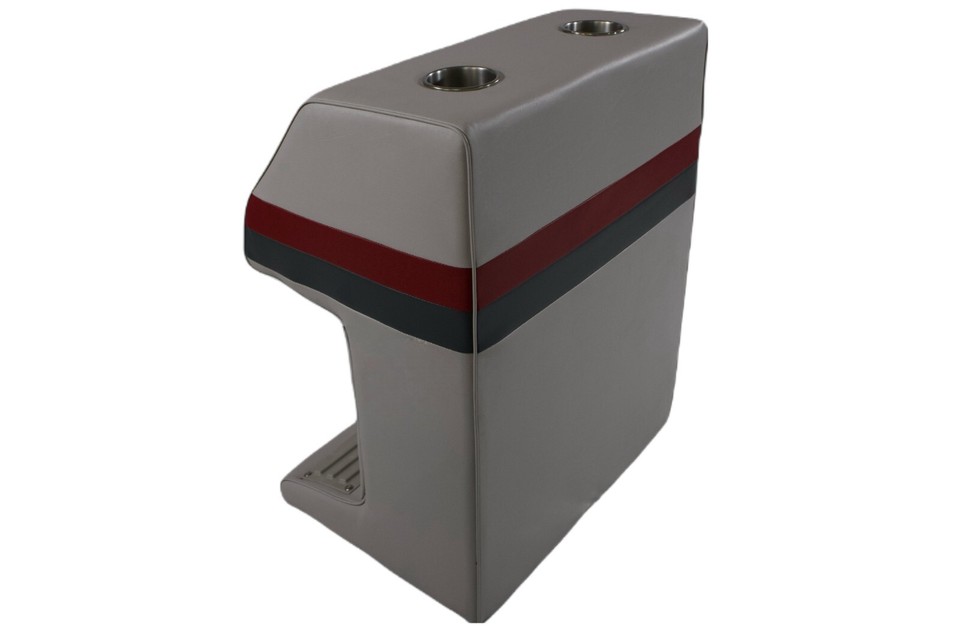 Premium Series Pontoon Captain, Steering Stand 3005-ABEC Grey / Red ...