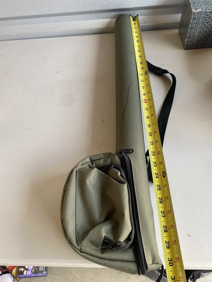 Maxcatch Fly Fishing Rod Case with Reel Pouch, Complete Rod Protection ...