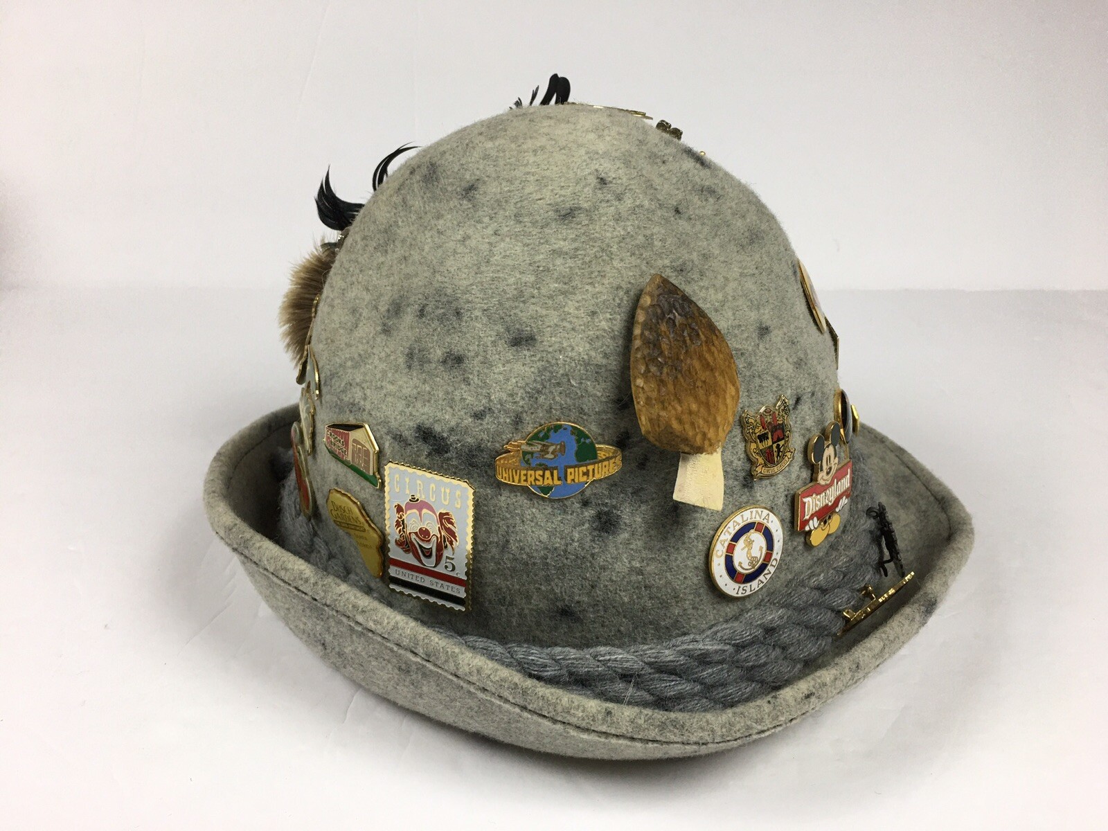 Wegener Schladminger Wetterfest Austrian Felted Wool Alpine Hat + 41 ...