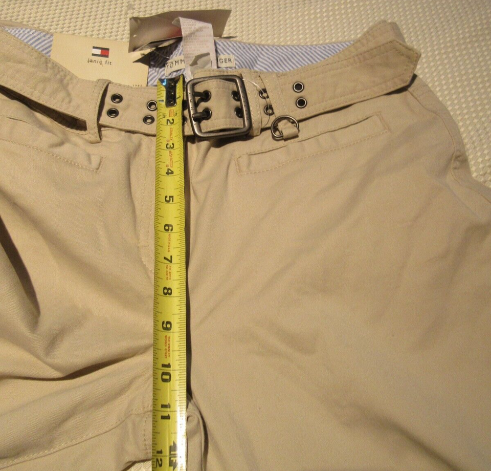 Sz 12 NWT Tommy Hilfiger Janie Fit Khaki Stretch Comfort Dress Pants ...