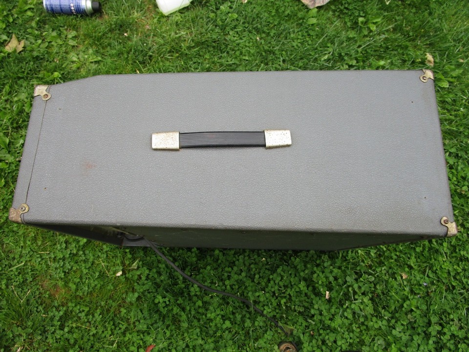 SOUND X-202+ BASS GUITAR TUBE AMP, 1960'S L.I. NY 1-15" SPEAKER, BIG ...