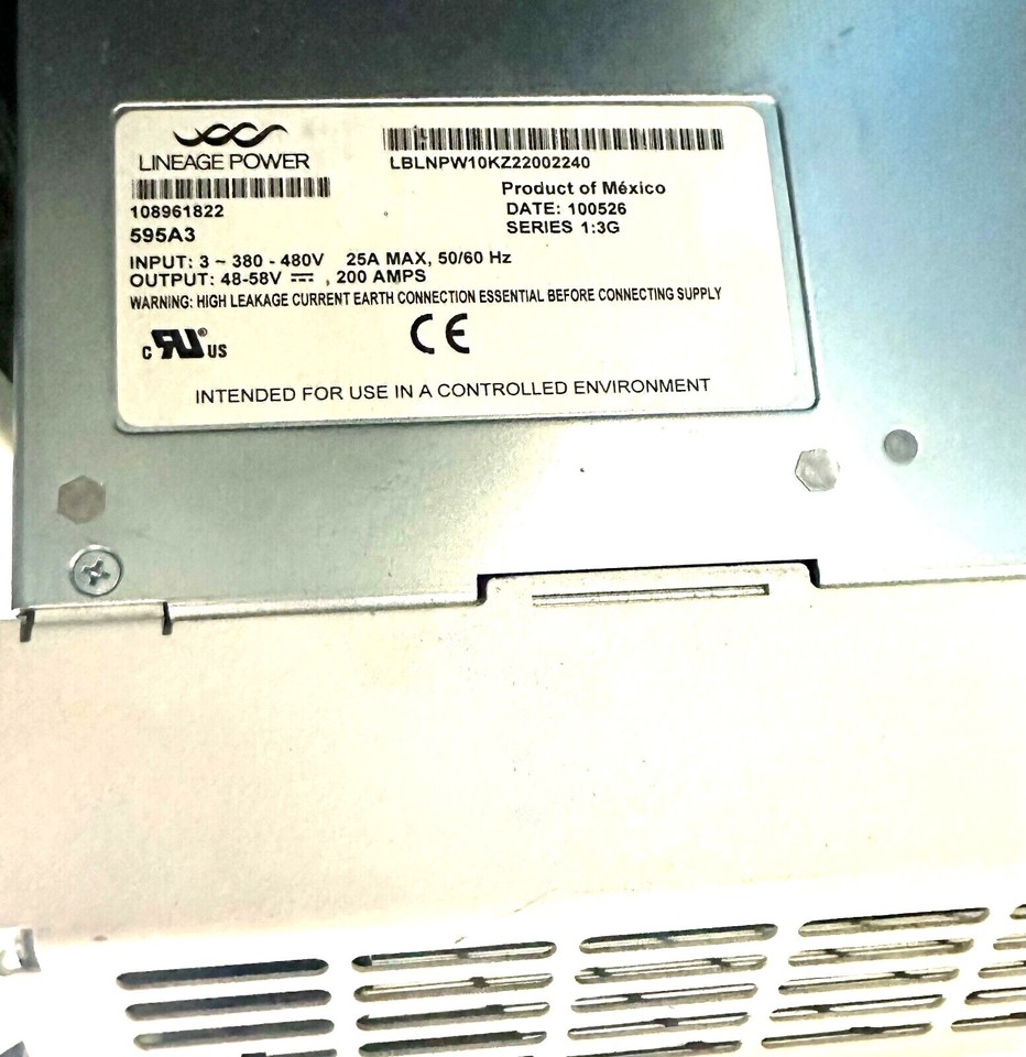 595A3 LINAGE/TYCO RECTIFIER 480 V/25AMP | eBay