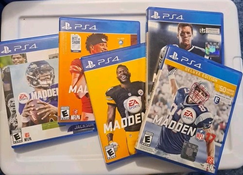 Madden NFL 16 17 18 19 20 21 Games For PlayStation 4 Lot of 6 - PS4 | eBay