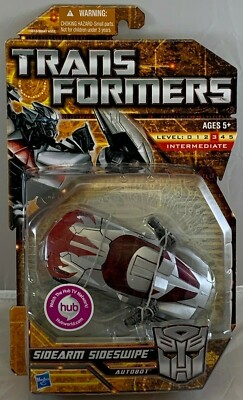 MISP HASBRO Transformers SIDEARM SIDESWIPE Autobot Weapon Deluxe Class ...